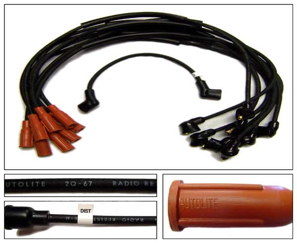 Marti Auto Works - SPW-11 - SPARK PLUG WIRE SET - Correct Sleeving ...