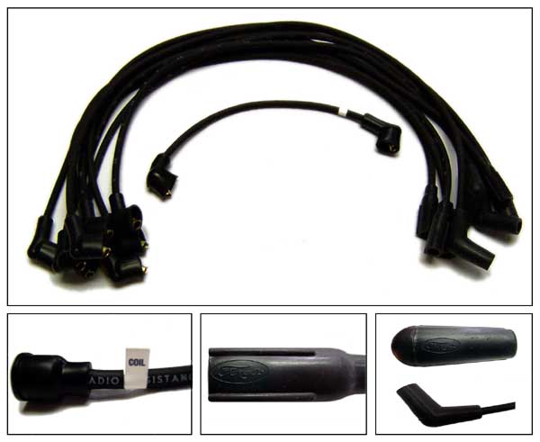 Marti Auto Works - SPW-4 - SPARK PLUG WIRE SET - (SX) STEEL CORE