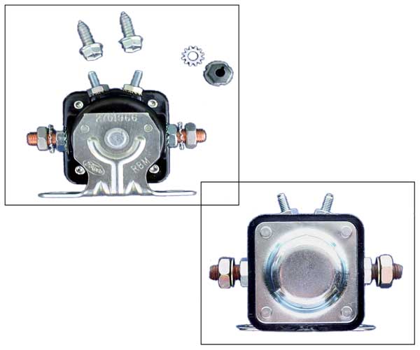 Marti Auto Works - SS-1 - STARTER SOLENOID - OVAL FOMOCO